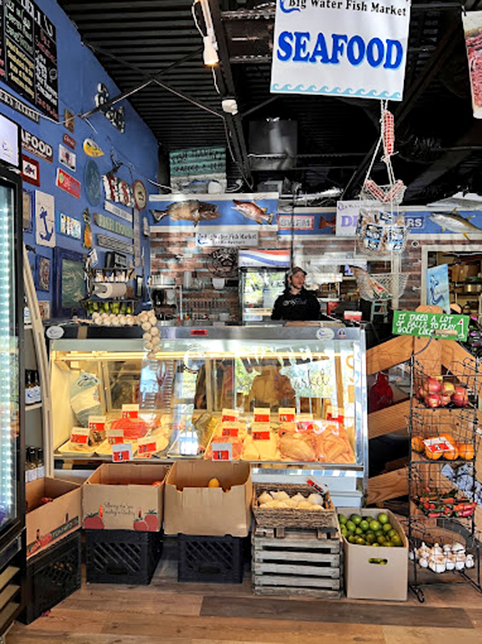 Where the magic happens&mdash;fresh seafood displayed with pride by staff who know the difference between good and "Oh my goodness, that's incredible."