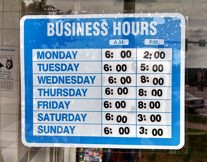 Early bird hours for early bird specials &ndash; because the best breakfast conversations happen before most people hit snooze.