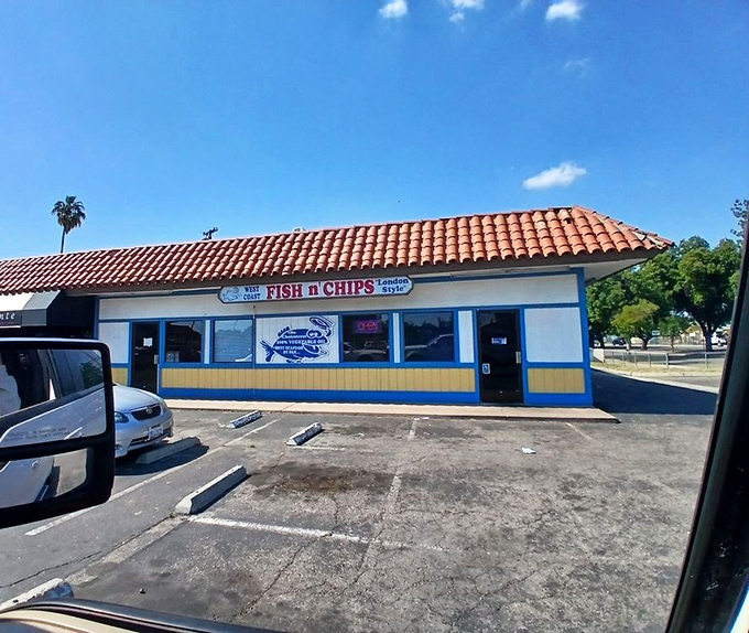 From this angle, the restaurant looks like any modest strip mall eatery, but inside lies seafood magic that defies its landlocked location.