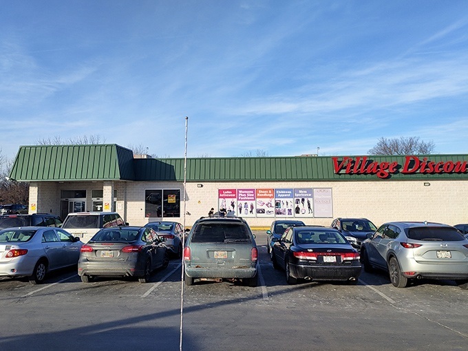The unassuming storefront hides the vastness within – like a TARDIS of thrifting, it's much bigger on the inside than it appears.