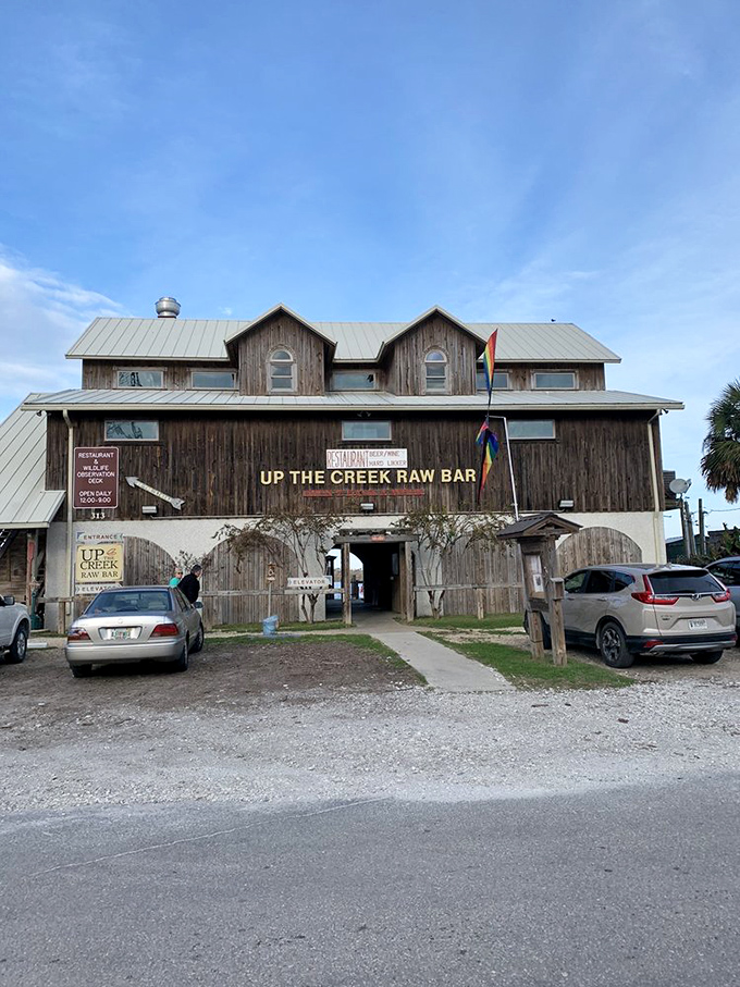 The sun-bleached wooden facade isn't trying to impress anyone &ndash; like a well-worn fishing hat, it's earned its character through years of coastal living.