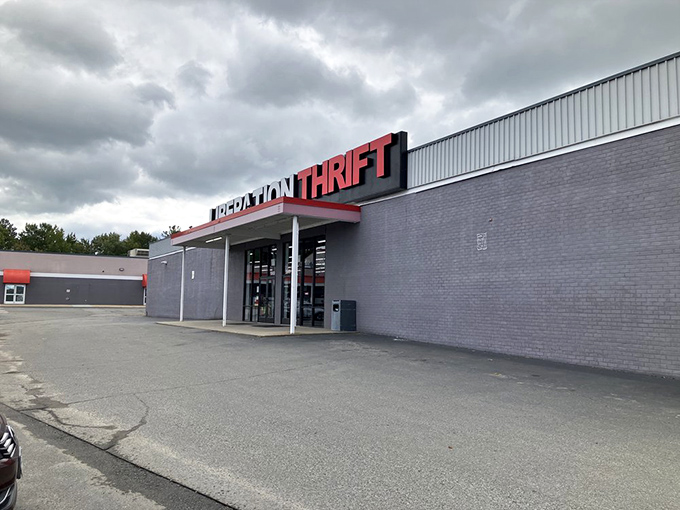 Under moody Virginia skies, this unassuming building houses thousands of items waiting for their "once upon a second time" stories to begin.
