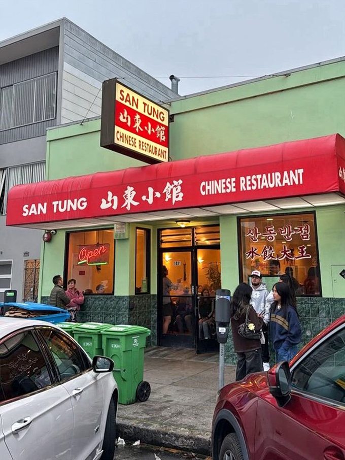 Even on a gray San Francisco day, the line forms outside. Some wait for concert tickets, others for religious experiences &ndash; these folks wait for wings.