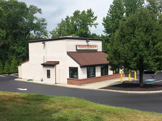 DiCostanza's stands proudly amid Pennsylvania greenery, like a humble sandwich oasis that doesn't need flashy gimmicks to draw the hoagie faithful.