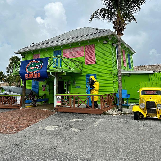Not just a restaurant but a landmark &ndash; the Old Key Lime House stands as a lime-green monument to Florida's enduring love affair with good food and water views.