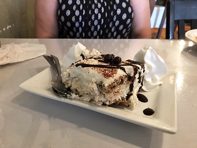 The star of the show: tiramisu that strikes the perfect balance between cloud-like lightness and rich indulgence. Worth every heavenly calorie.