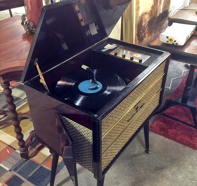 Before Spotify, this was how music filled a home&mdash;a beautiful piece of furniture that just happened to play your favorite records too.