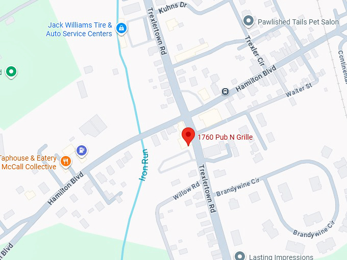 16. 1760 pub n grille map