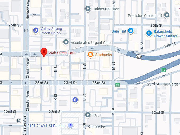 16. 24th street cafe map