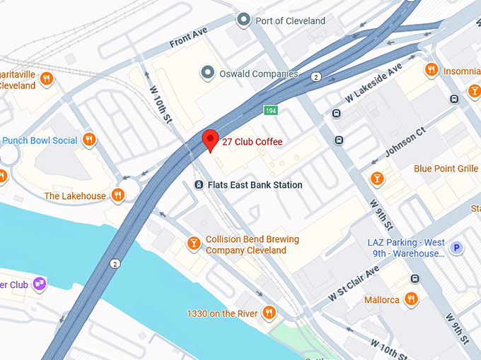 16. 27 club coffee map