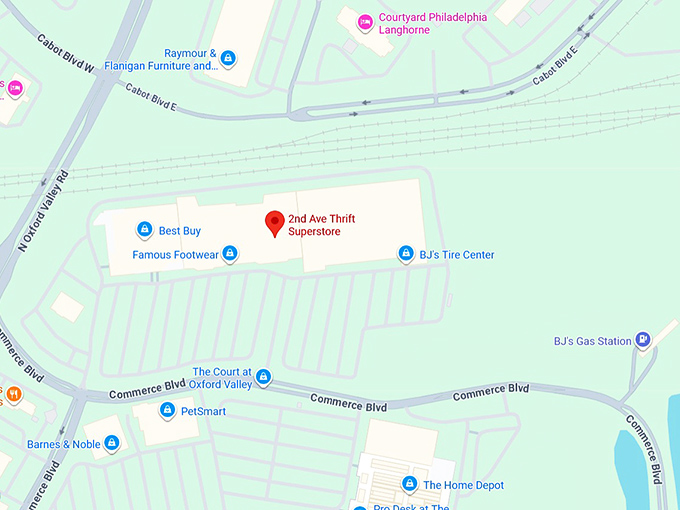 16. 2nd ave thrift superstore map