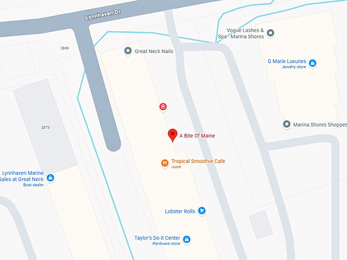 16. a bite of maine map