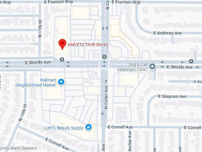 16. amvets thrift stores map