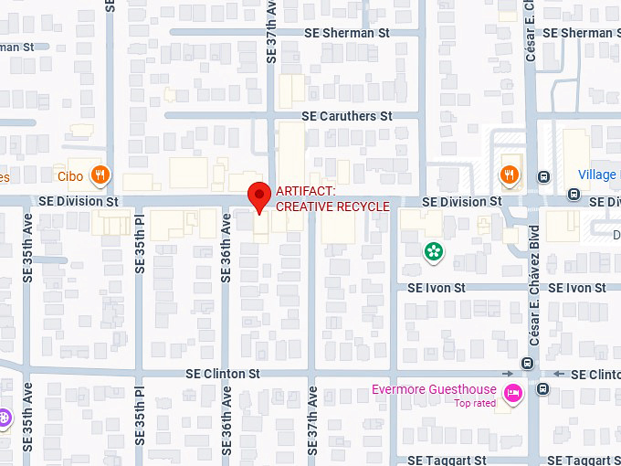 artifact creative recycle map