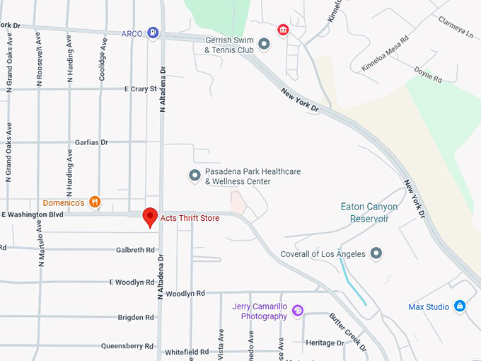 16. acts thrift store map