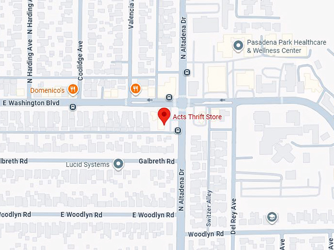 16. acts thrift store map