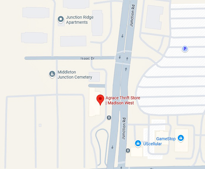 16. agrace thrift store madison west map