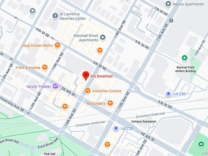 16. al&rsquo;s breakfast map