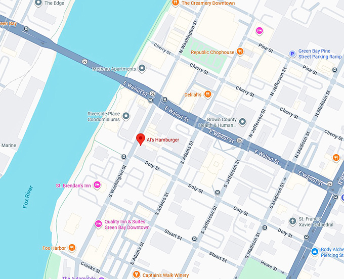 16. al’s hamburger map