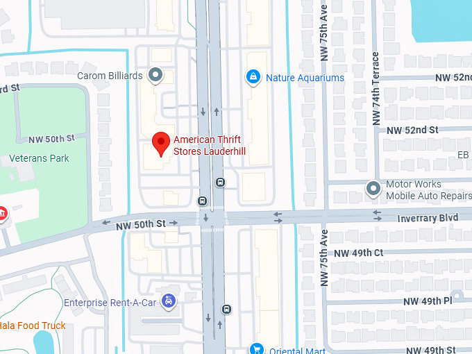 16. american thrift stores lauderhill map