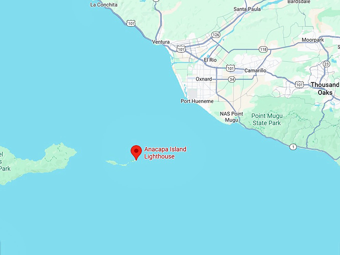 16. anacapa island lighthouse map