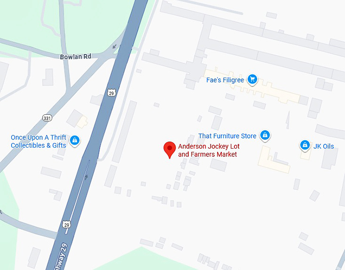 16. anderson jockey lot and farmers market map