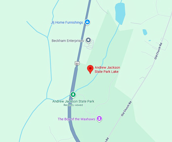 16. andrew jackson state park map