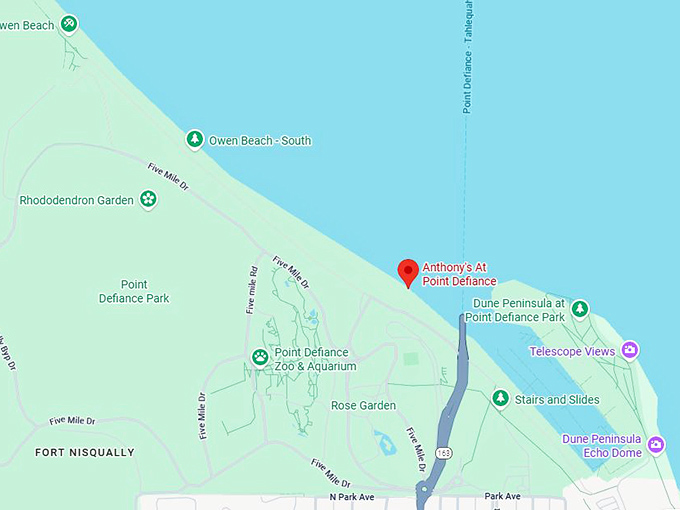 16. anthony's at point defiance map