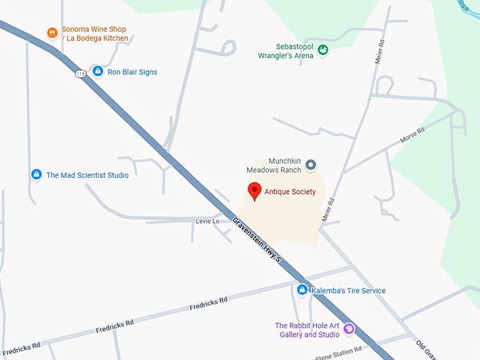 antique society map
