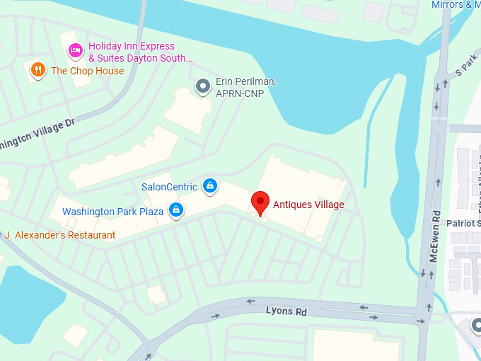 16. antiques village map