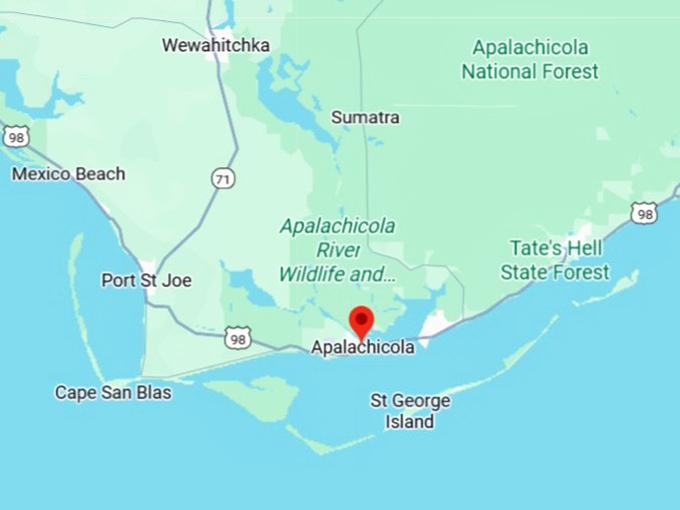 16. apalachicola map