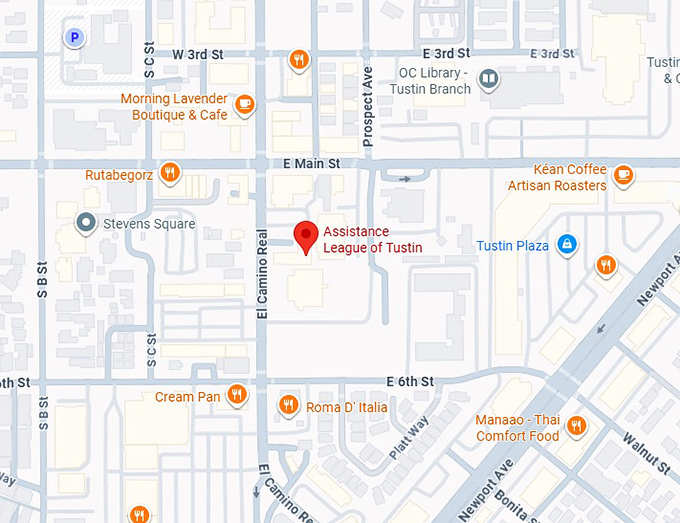 16. assistance league of tustin map