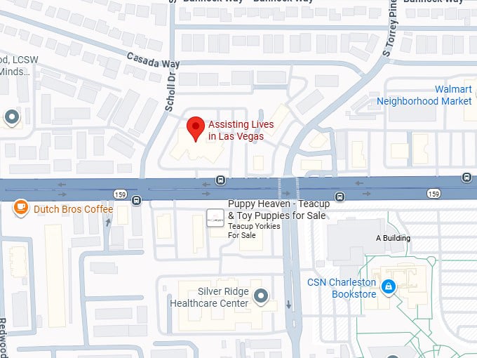 16. assisting lives in las vegas map