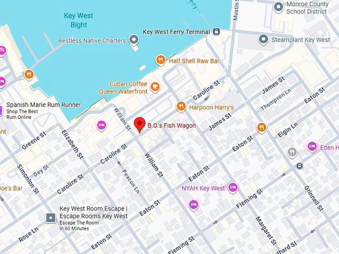 16. b.o.&rsquo;s fish wagon map