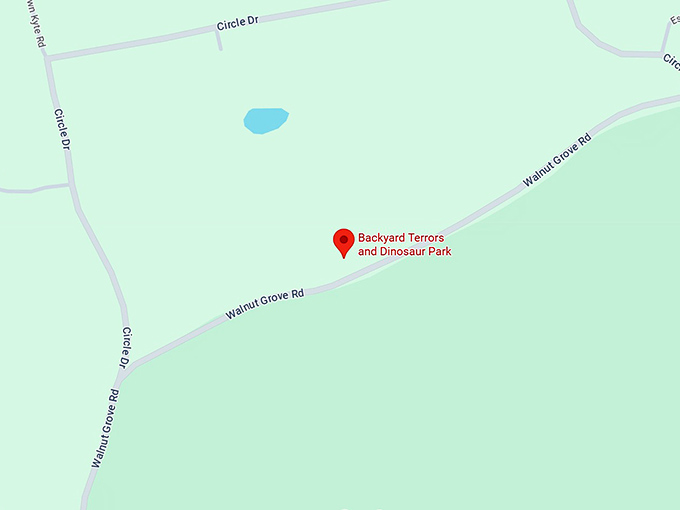 16. backyard terrors and dinosaur park map