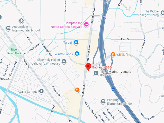 16. badlands bbq map