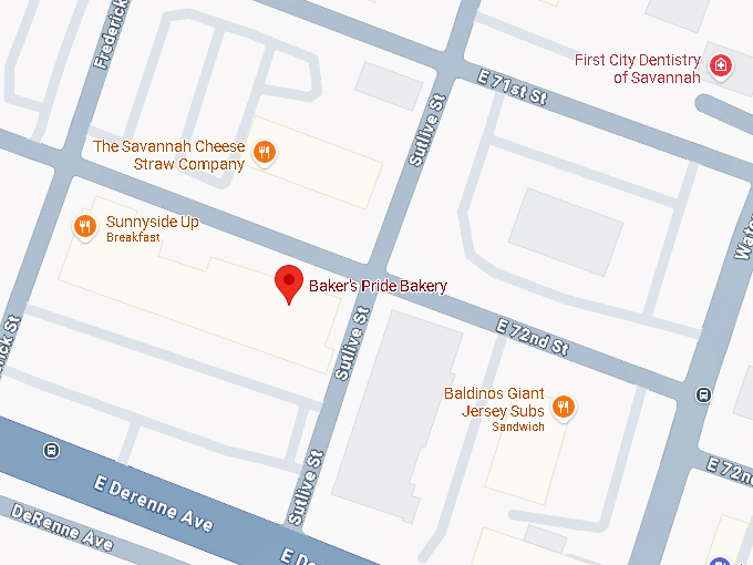 16. baker's pride bakery map