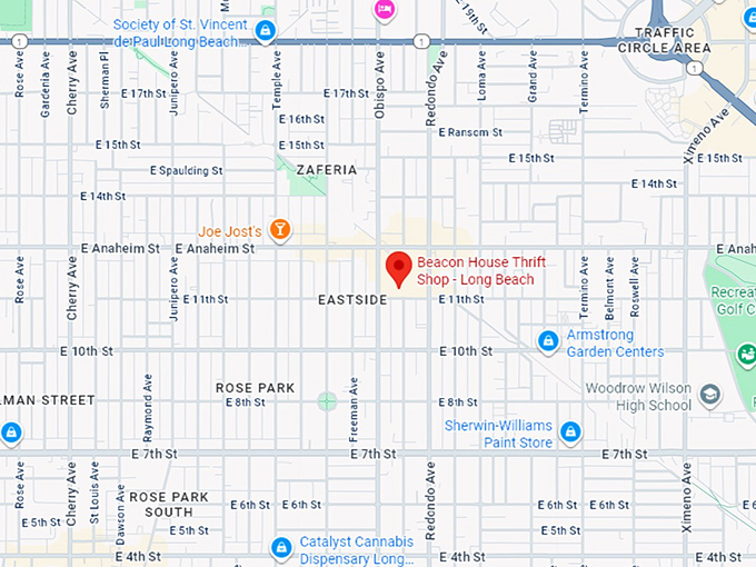 16. beacon house thrift map