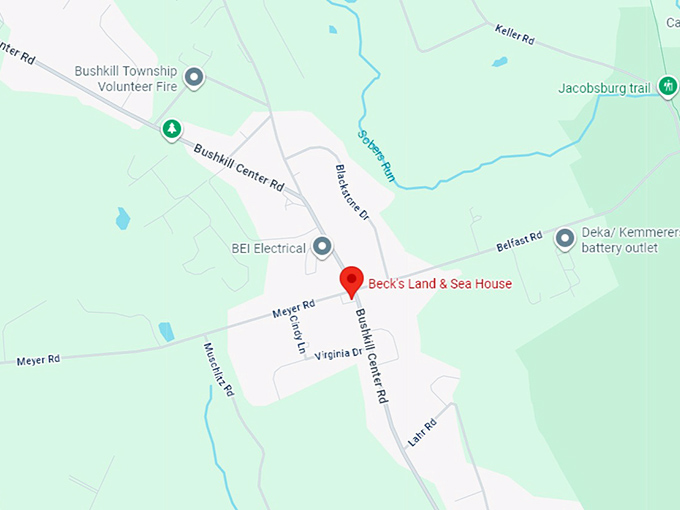 16. beck's land & sea house map