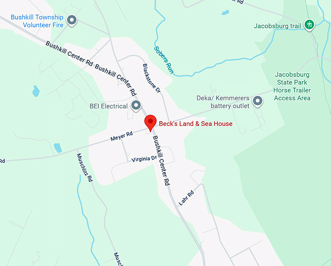 16. beck's land & sea house map