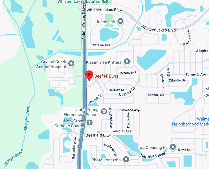 16. beef n' buns map