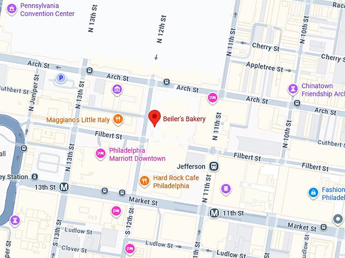 16. beiler's bakery map