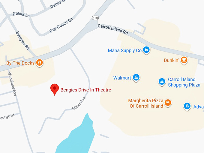 16. bengies drive in theatre map