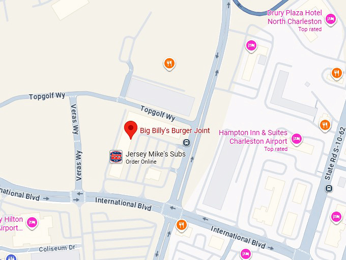 16. big billy's burger joint map