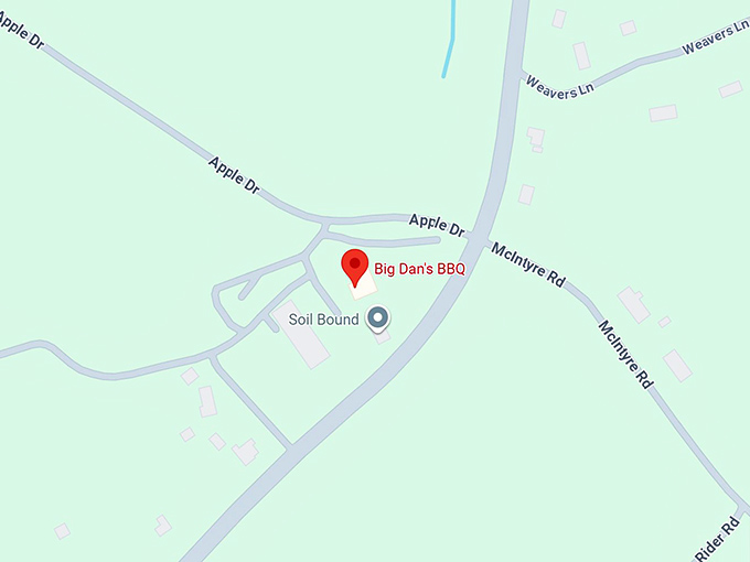 16. big dan&rsquo;s bbq map