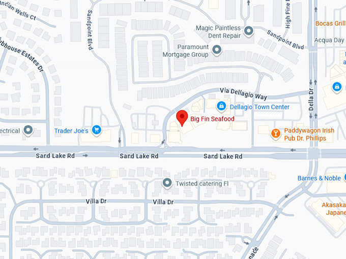 16. big fin seafood map