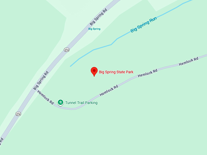 16. big spring state park map