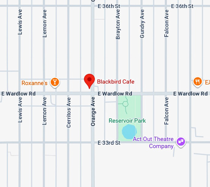 16. blackbird cafe inc map