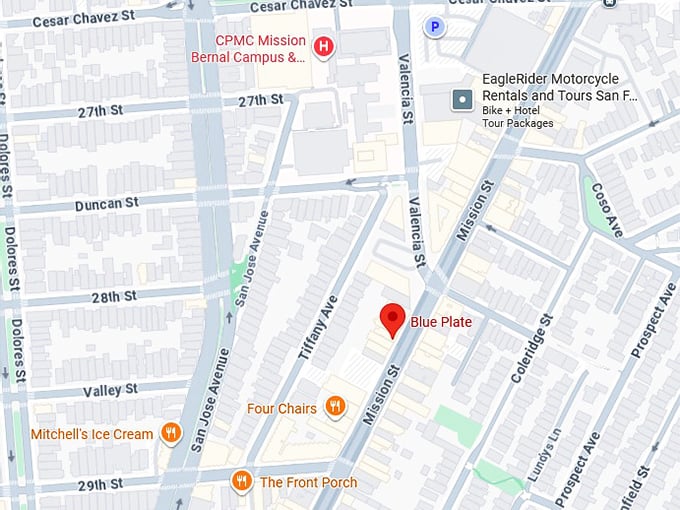 16. blue plate map