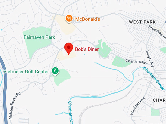 16. bob&rsquo;s diner map